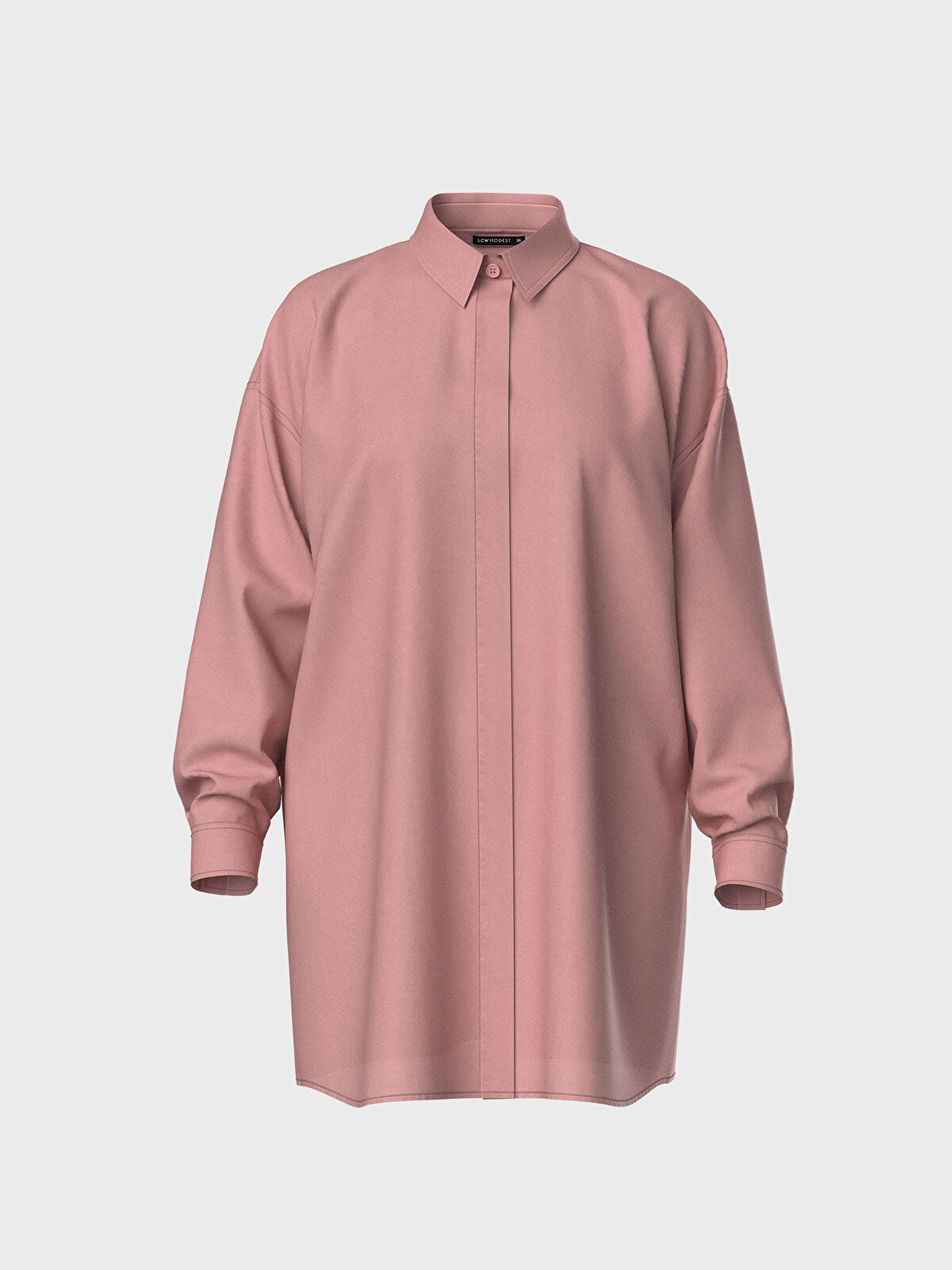 Oversize Poplin Tunik