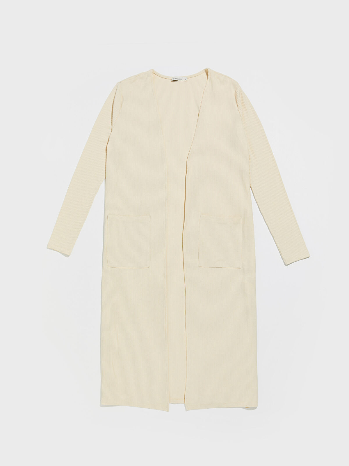 LCW CASUAL V Yaka Uzun Kollu Penye Kadın Hırka