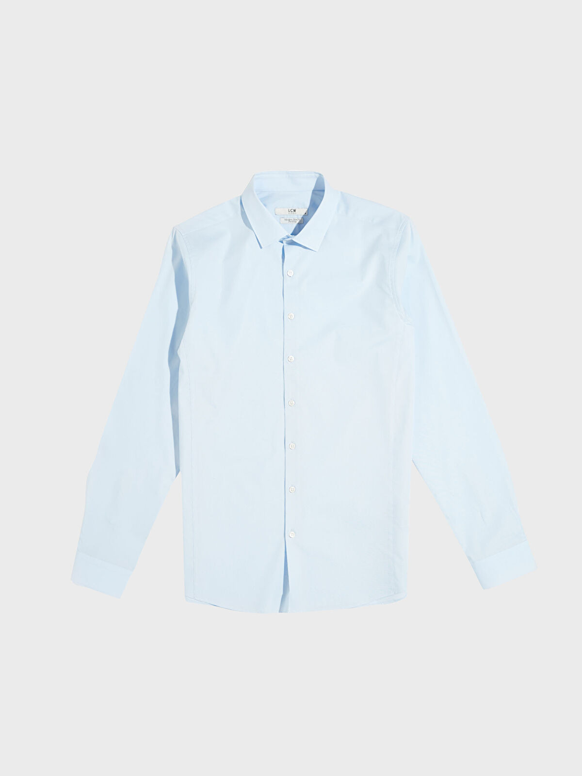 Slim Fit Esnek Poplin Gömlek