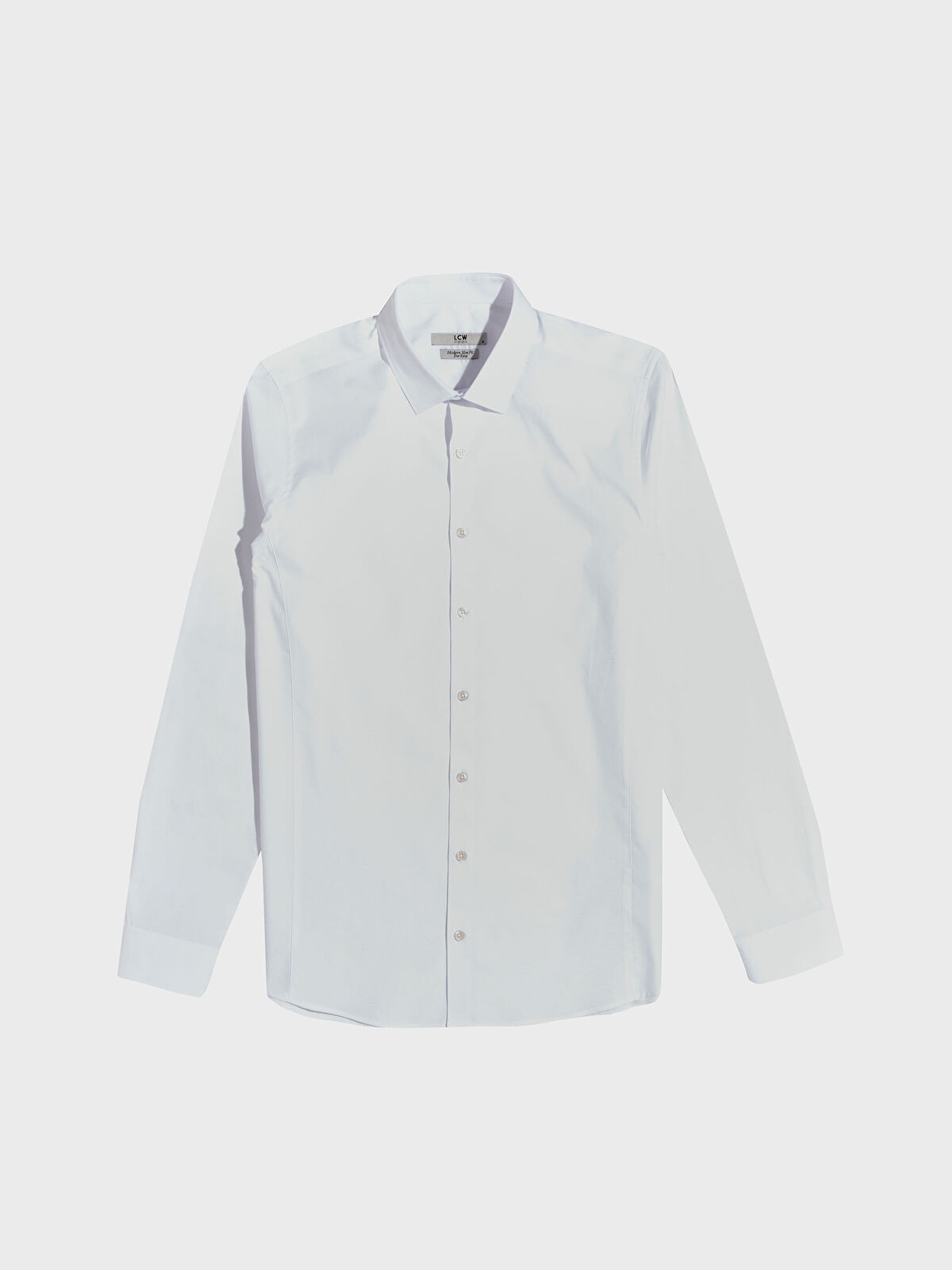 Slim Fit Esnek Poplin Gömlek