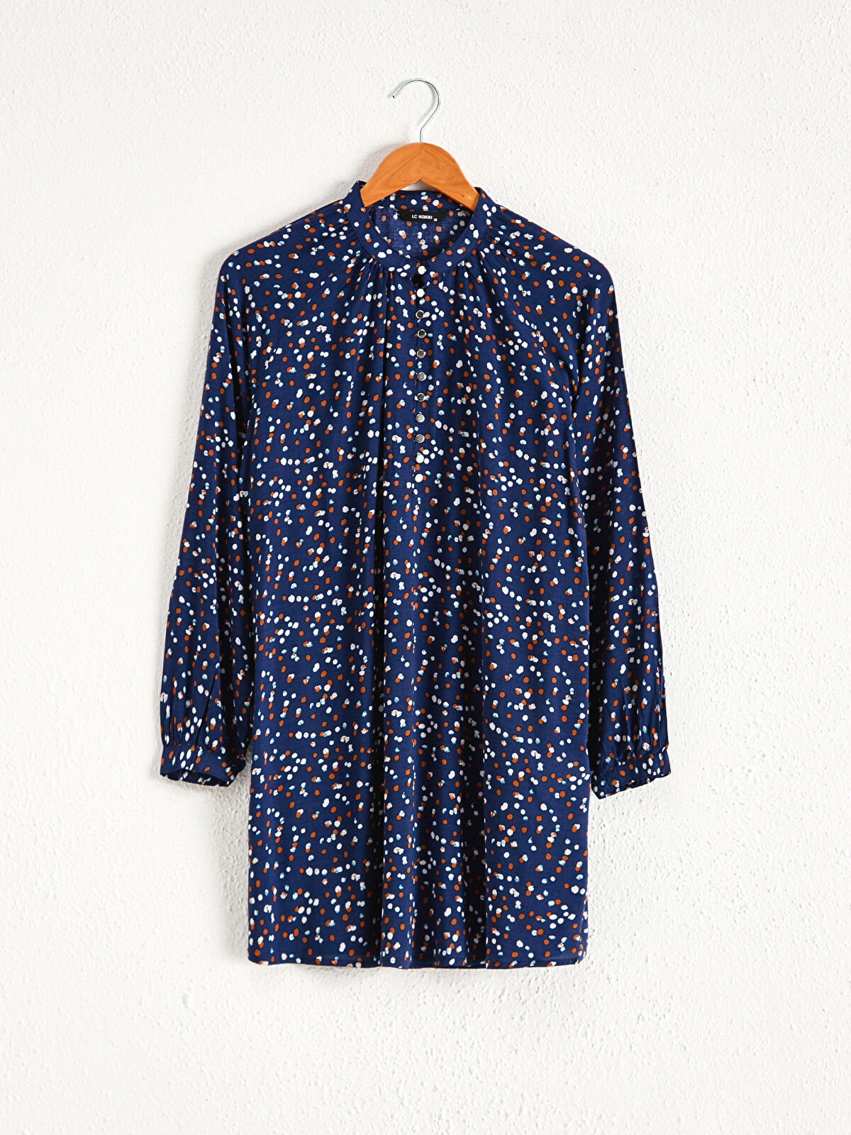 Desenli Salaş Viskon Tunik