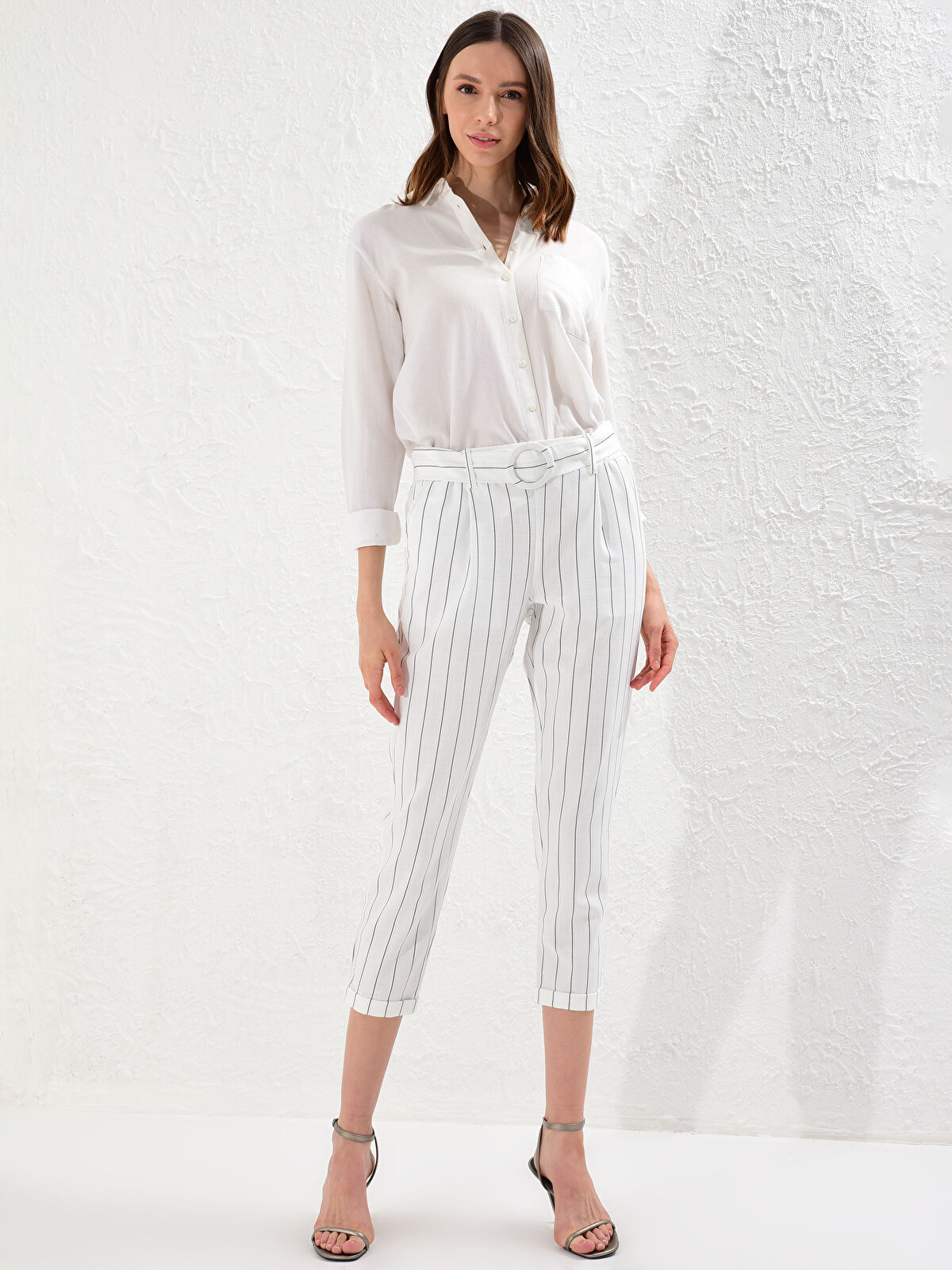 Beli Kemerli Havuç Pantolon