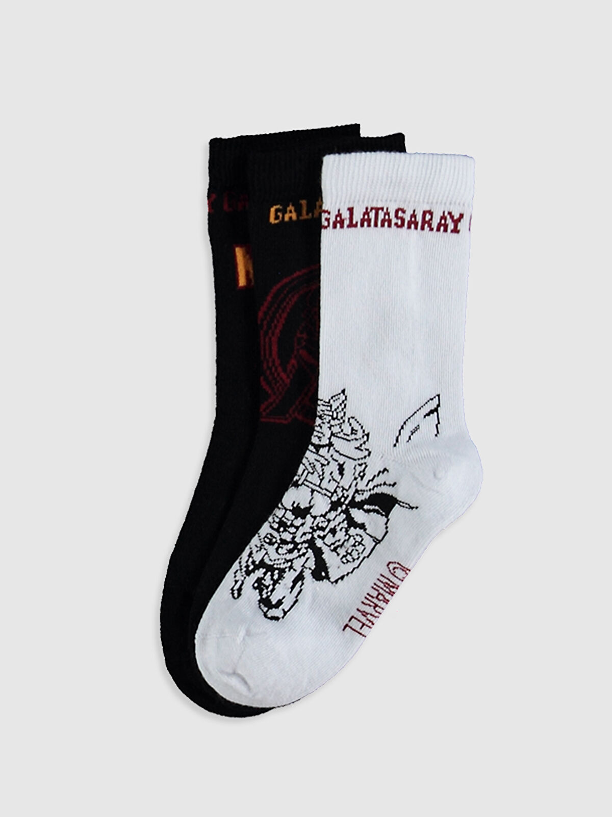 Galatasaray Baskılı Erkek Çocuk Taraftar Soket Çorap 3'lü