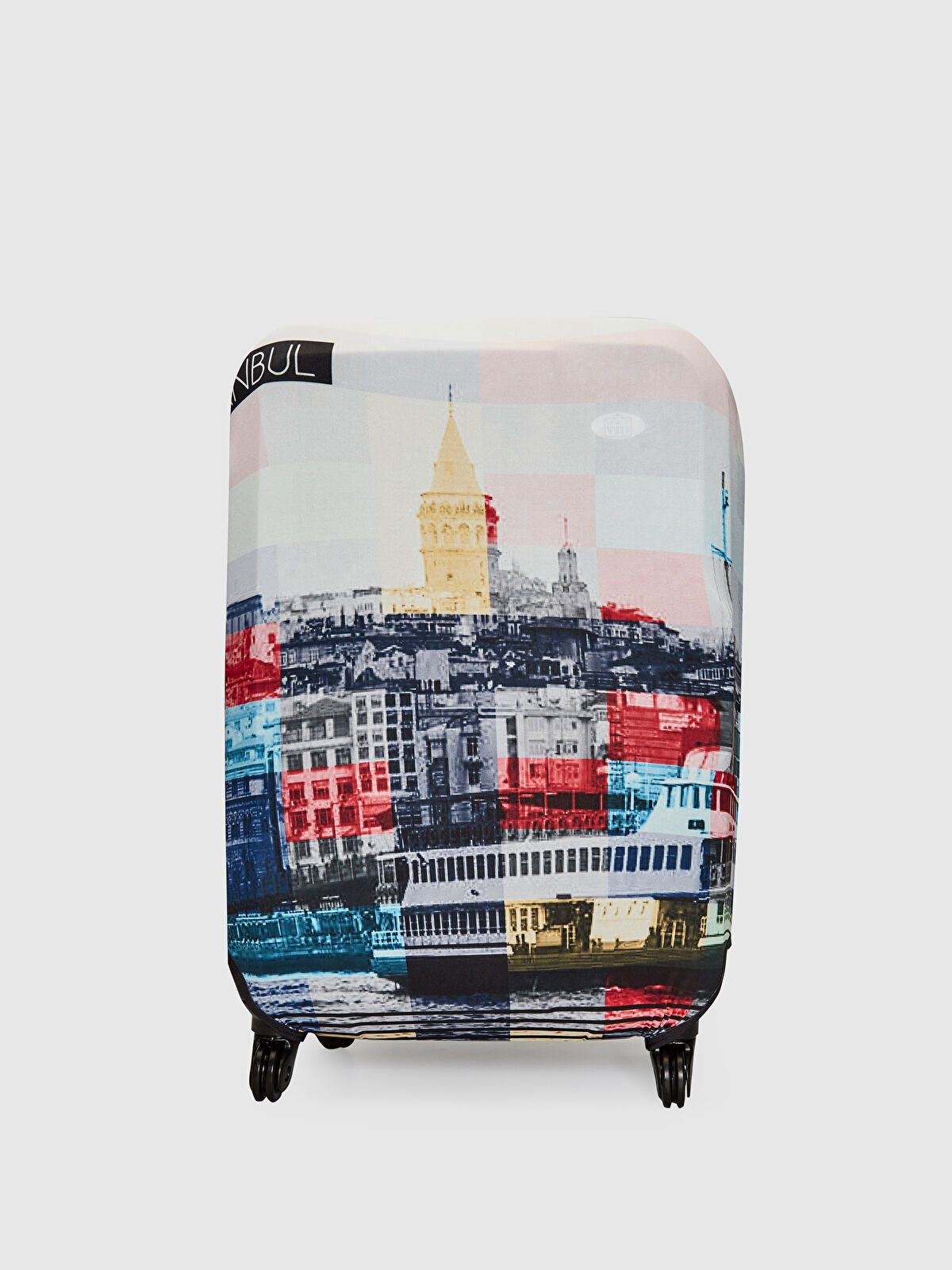 İstanbul Baskılı Valiz Kılıfı