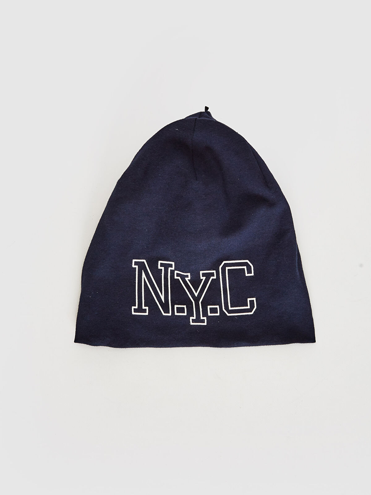 Erkek Çocuk Baskılı Pamuklu Jarse Bere Erkek Çocuk Baskılı Pamuklu Jarse Bere