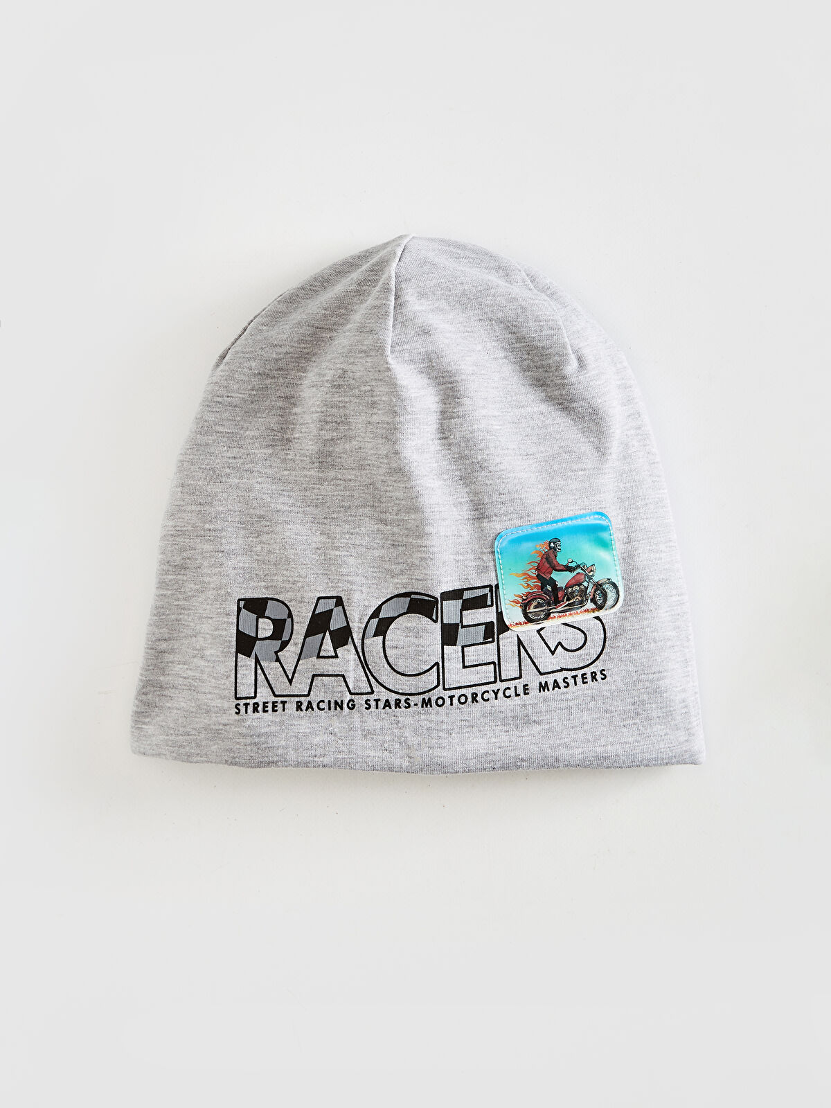 Erkek Çocuk Baskılı Örme Bere