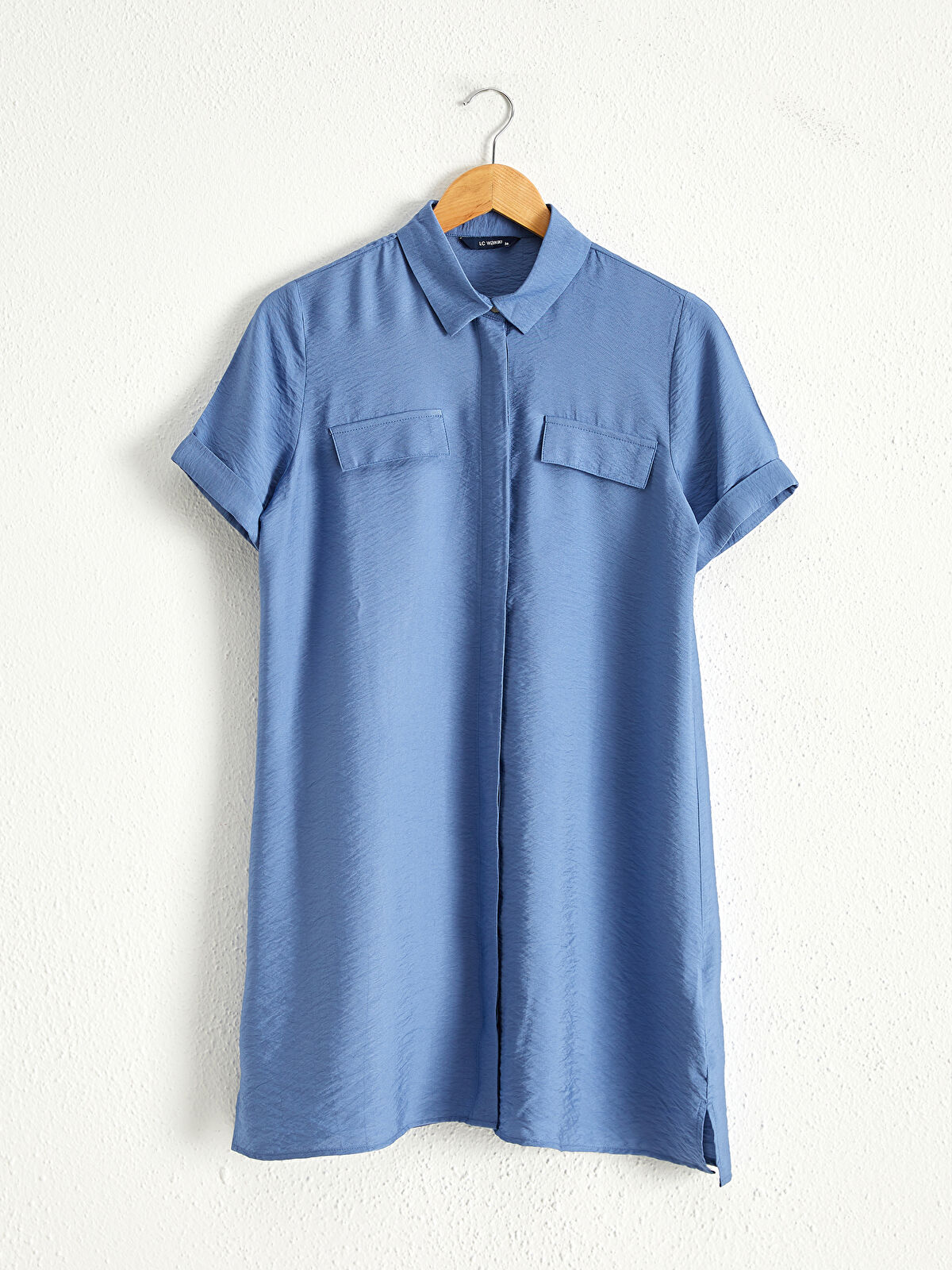 Dokulu Kumaştan Salaş Tunik