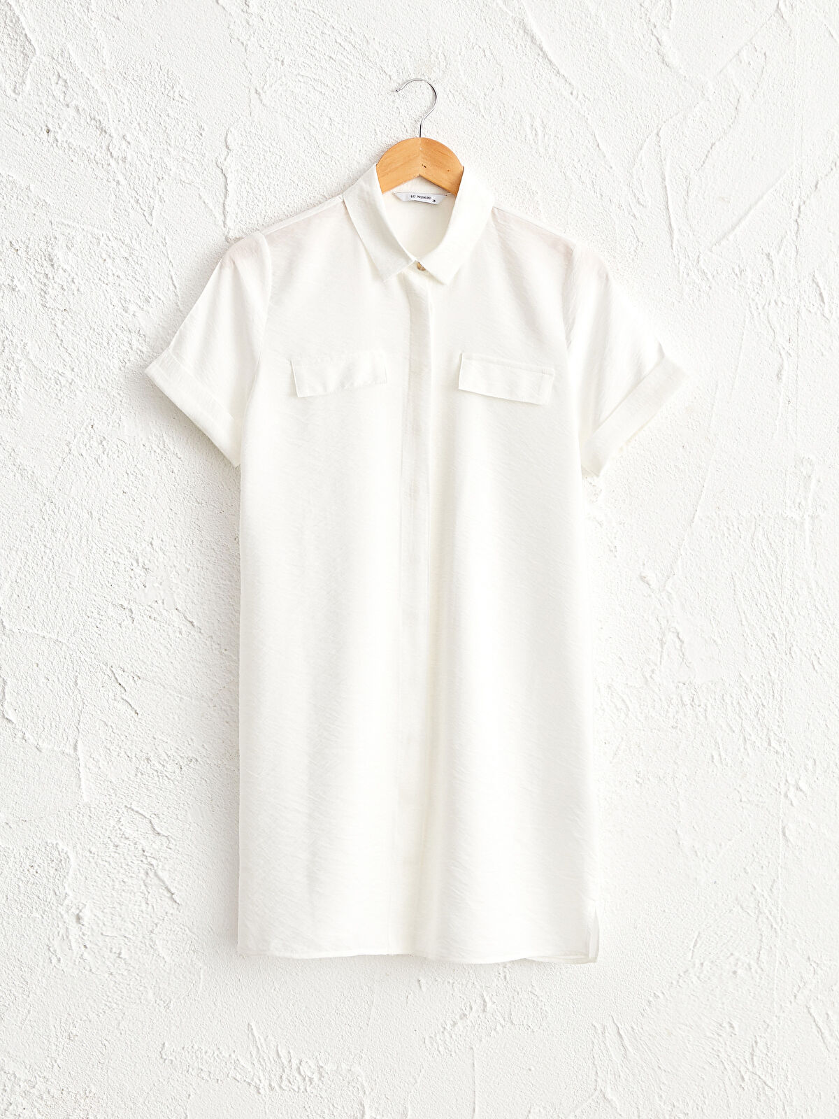 Dokulu Kumaştan Salaş Tunik