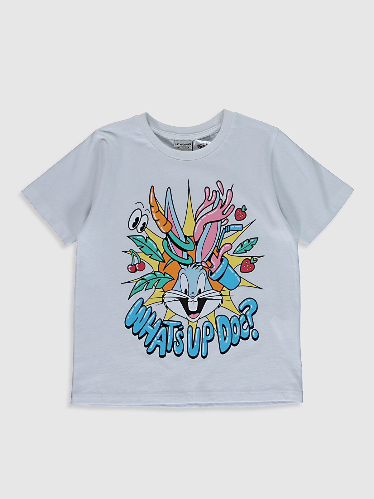 Erkek Çocuk Bugs Bunny Baskılı Pamuklu Tişört