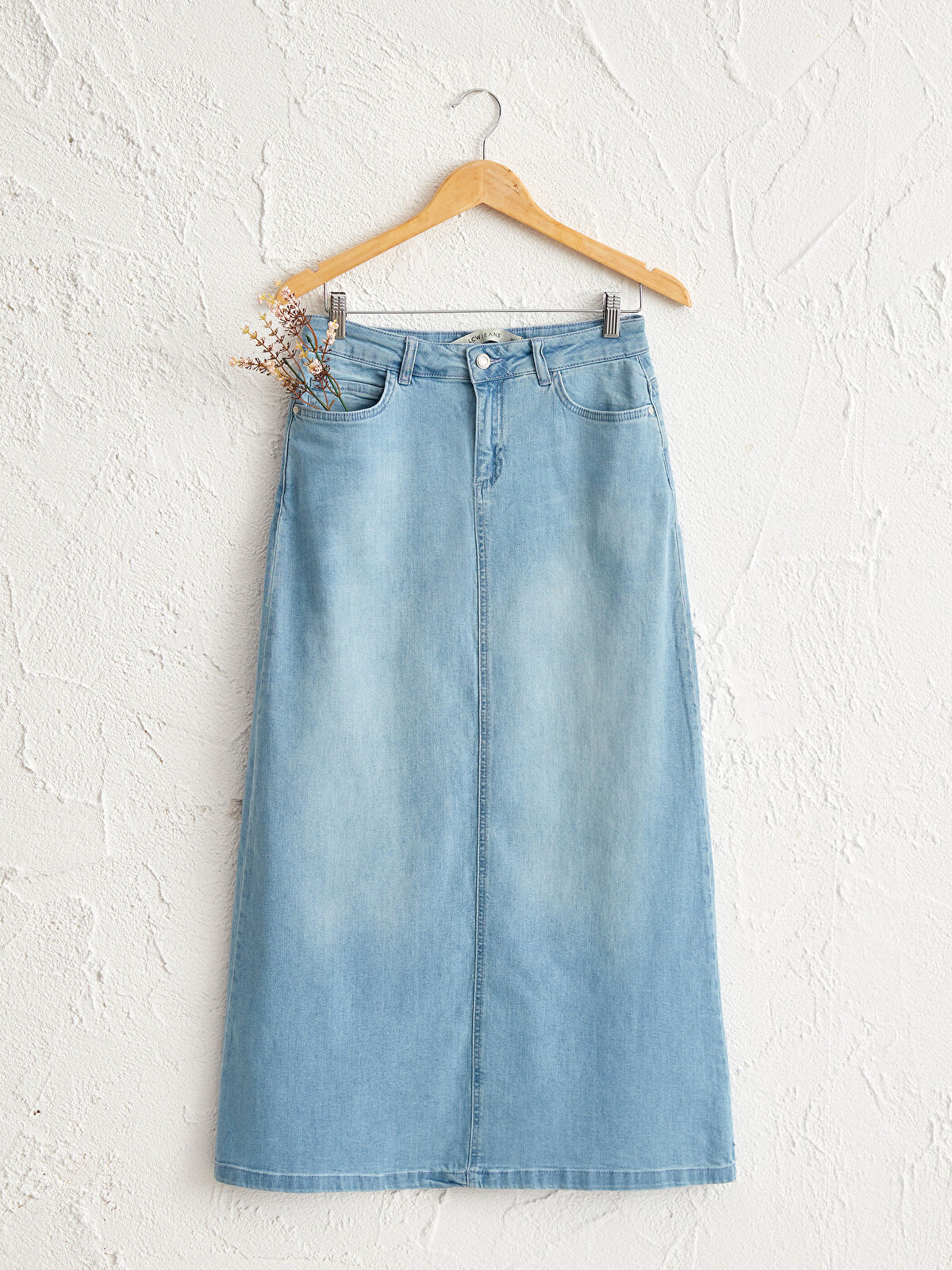 LCW GRACE Standart Fit Kadın Jean Kalem Etek