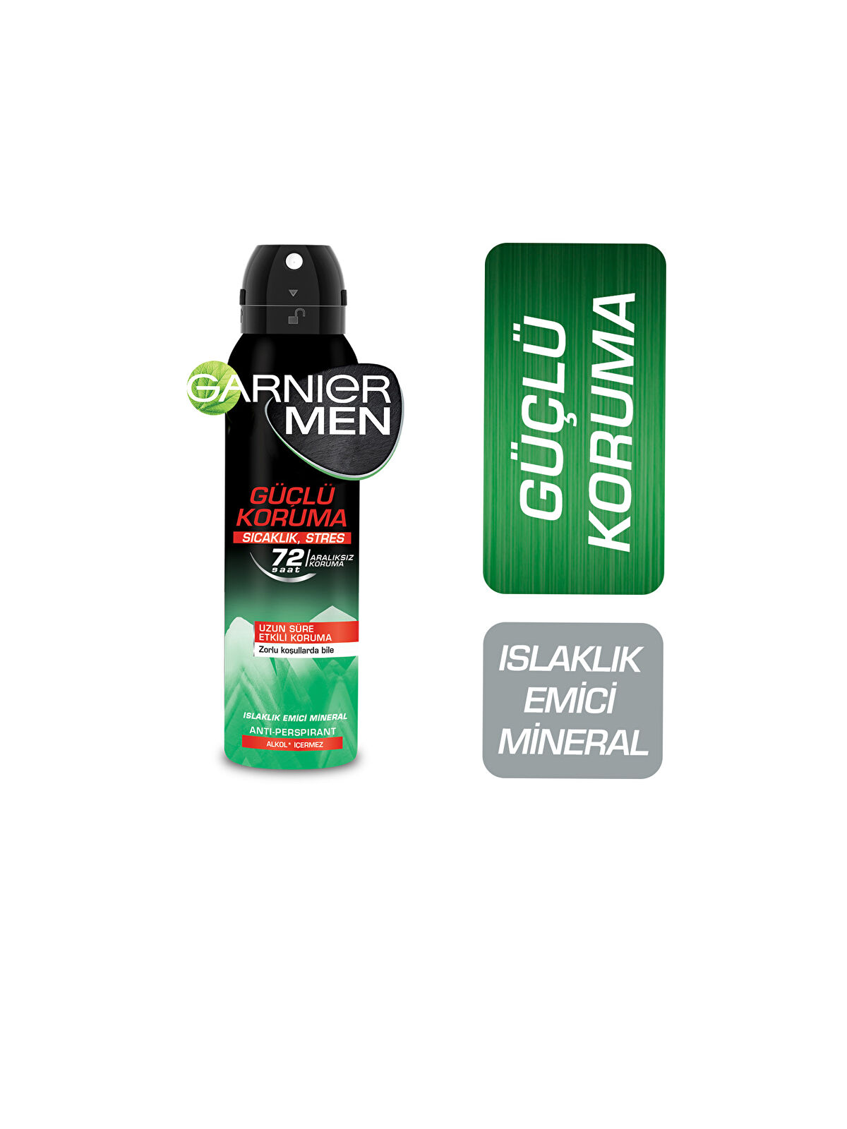 Garnier Men Güçlü Koruma Aerosol Garnier Men Güçlü Koruma Aerosol