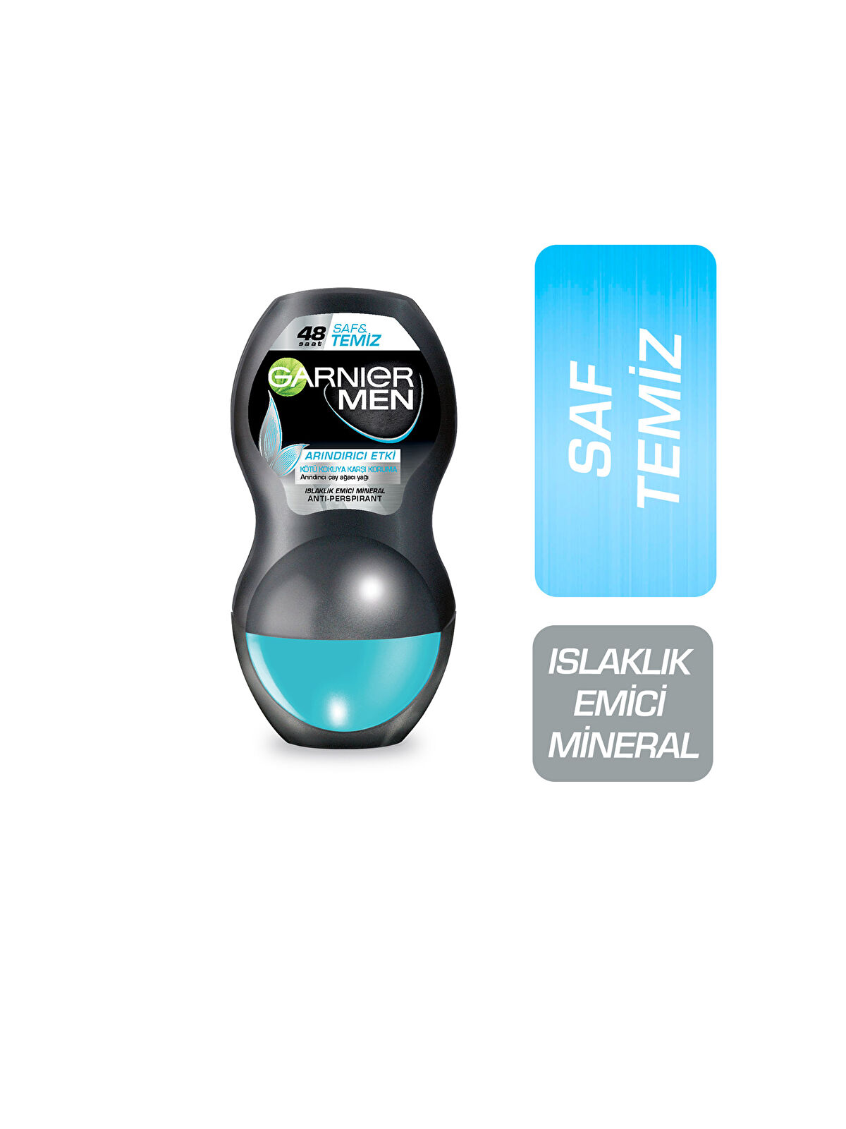 Garnier Men Saf ve Temiz Roll-On Garnier Men Saf ve Temiz Roll-On