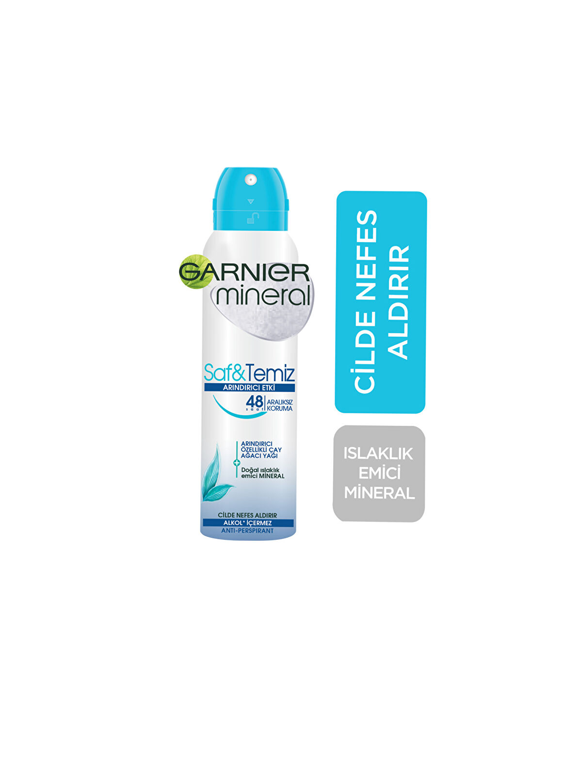 Garnier Mineral Saf&Temiz Sprey Deodorant Garnier Mineral Saf&Temiz Sprey Deodorant
