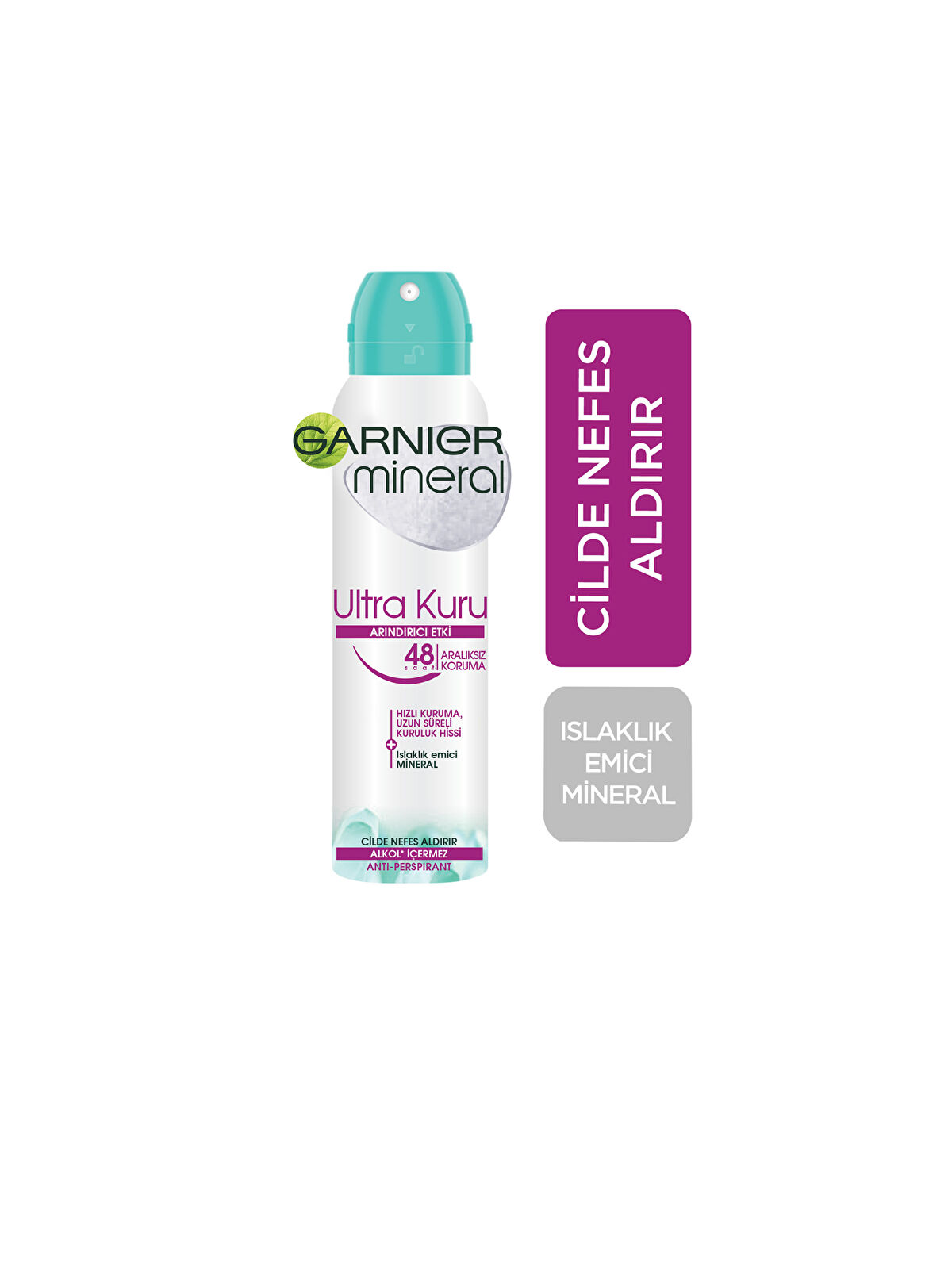 Garnier Mineral Ultra Kuru Sprey Deodorant Garnier Mineral Ultra Kuru Sprey Deodorant