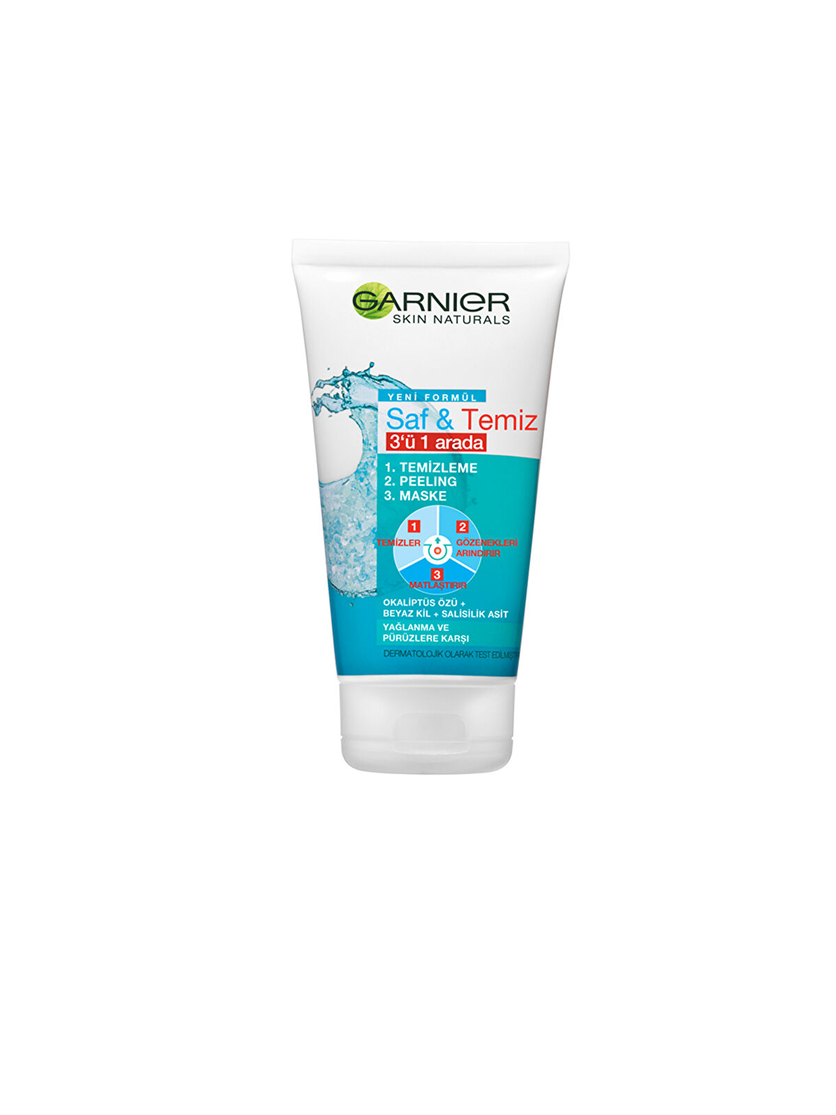 Garnier Saf & Temiz 3ü 1 Arada 150ML Garnier Saf & Temiz 3ü 1 Arada 150ML