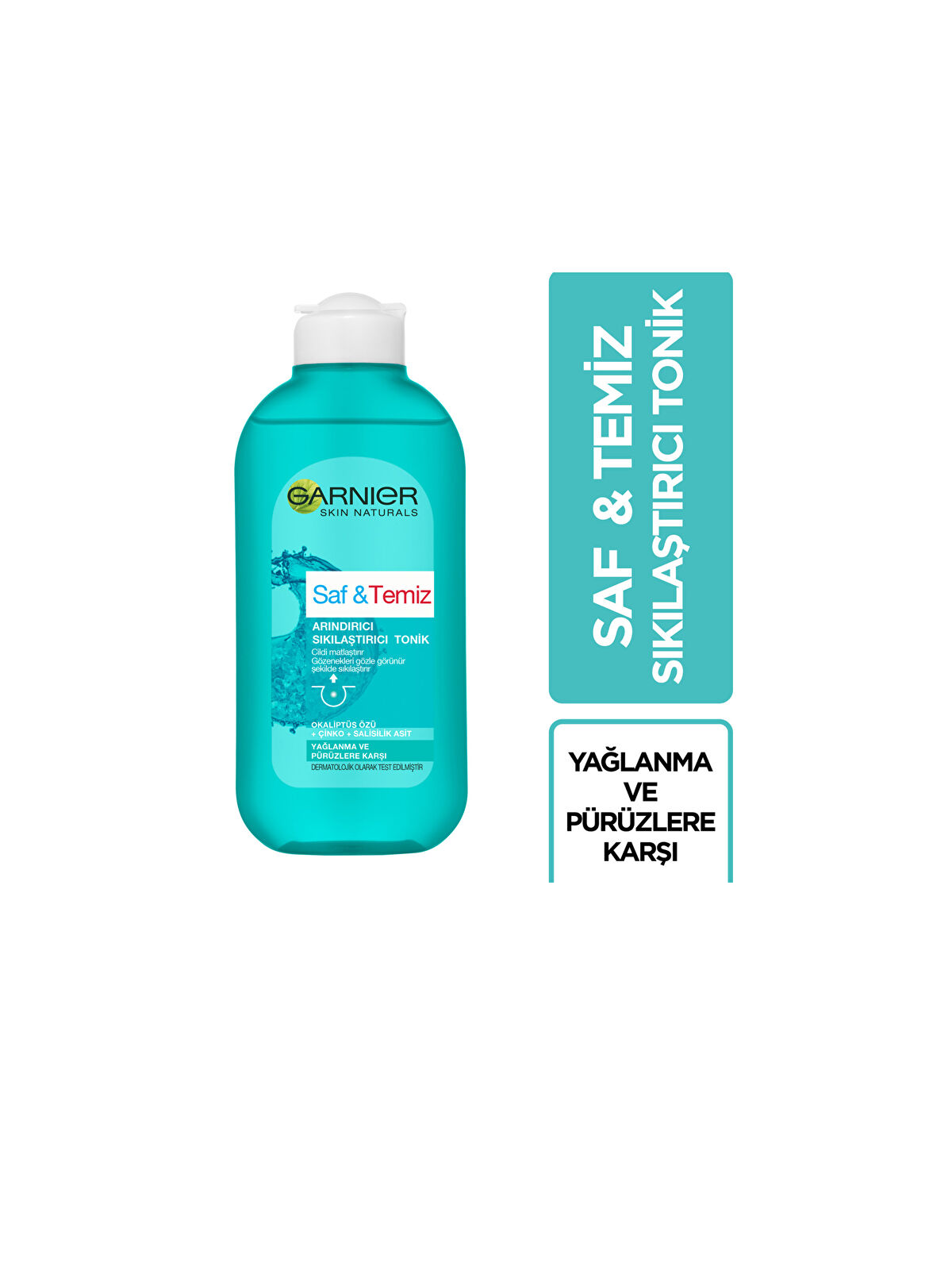 Garnier Saf & Temiz Arındırıcı Sıkılaştırıcı Tonik 200ML Garnier Saf & Temiz Arındırıcı Sıkılaştırıcı Tonik 200ML
