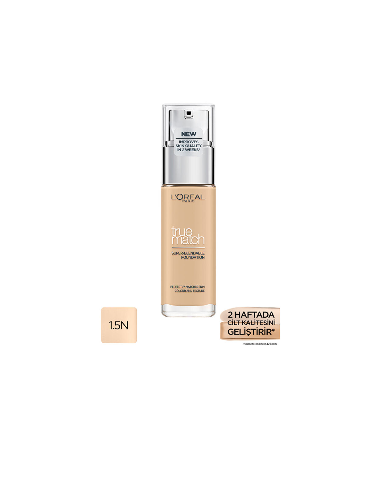 L'Oréal Paris True Match Bakım Yapan Fondöten 1.5 LINEN L'Oréal Paris True Match Bakım Yapan Fondöten 1.5 LINEN
