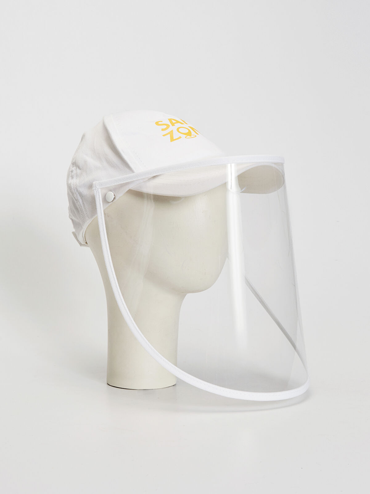 Erkek Çocuk Siperlikli Yüz Koruyucu Şapka