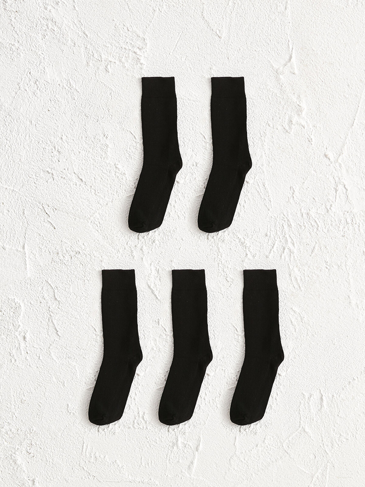 LCW GREEN Organik Pamuklu Soket Çorap 5'li