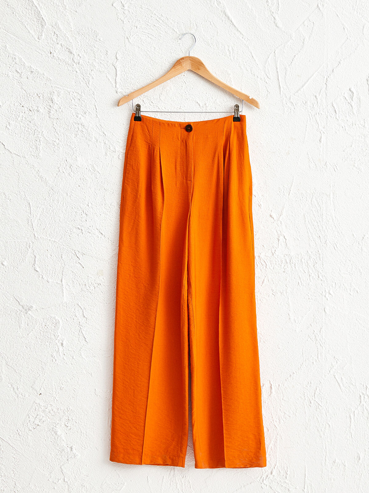 Geniş Paça Kumaş Pantolon