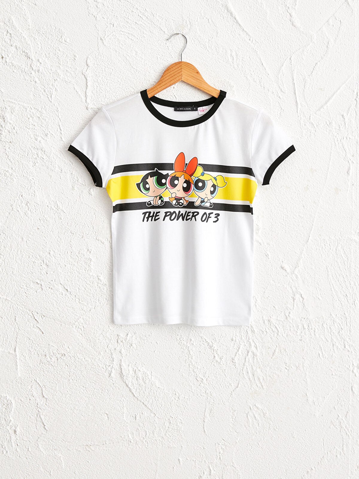 Powerpuff Girls Baskılı Pamuklu Tişört