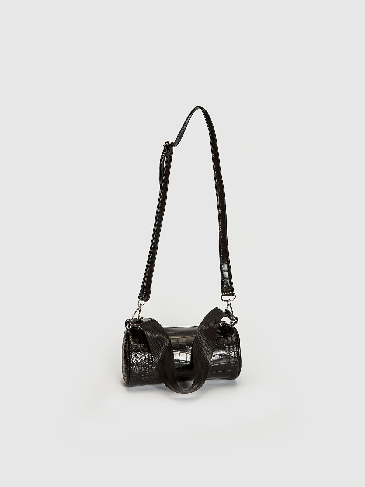 Askılı Deri Görünümlü Kadın Kol Çantası