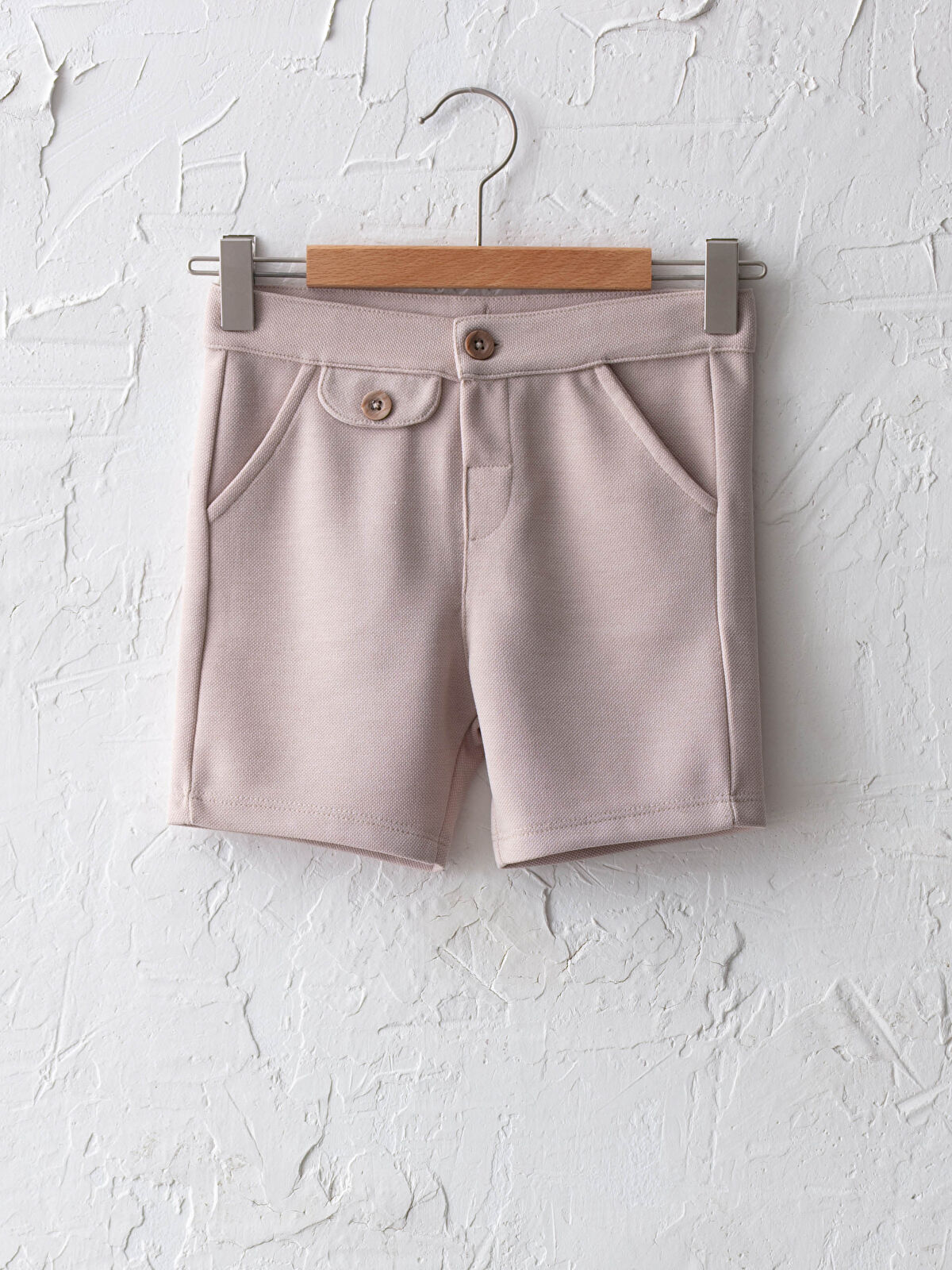 Basic Pike Kumaştan Erkek Bebek Şort