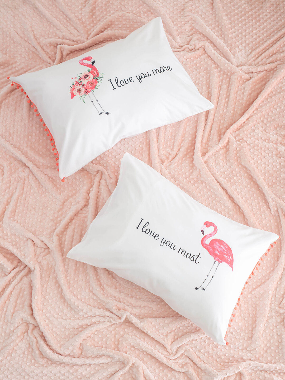 Baskılı Dokuma Yastık Kılıfı 2'li 50x70 Cm