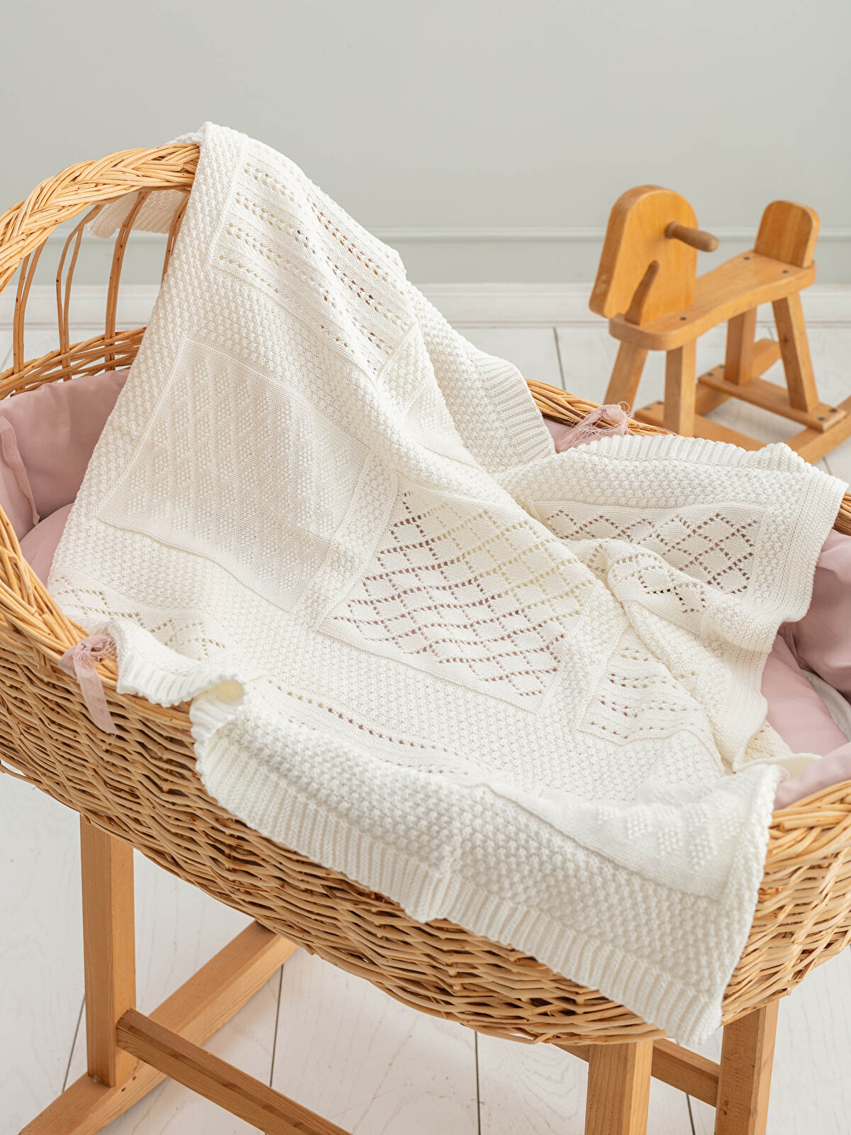 Triko Bebek Battaniye 80x100 Cm