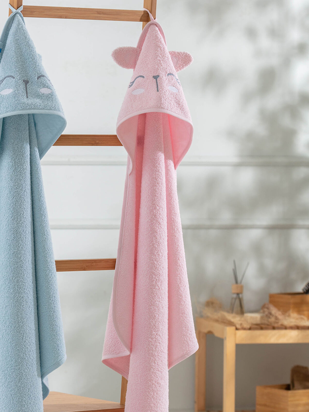 Bebek Nakışlı Banyo Havlusu