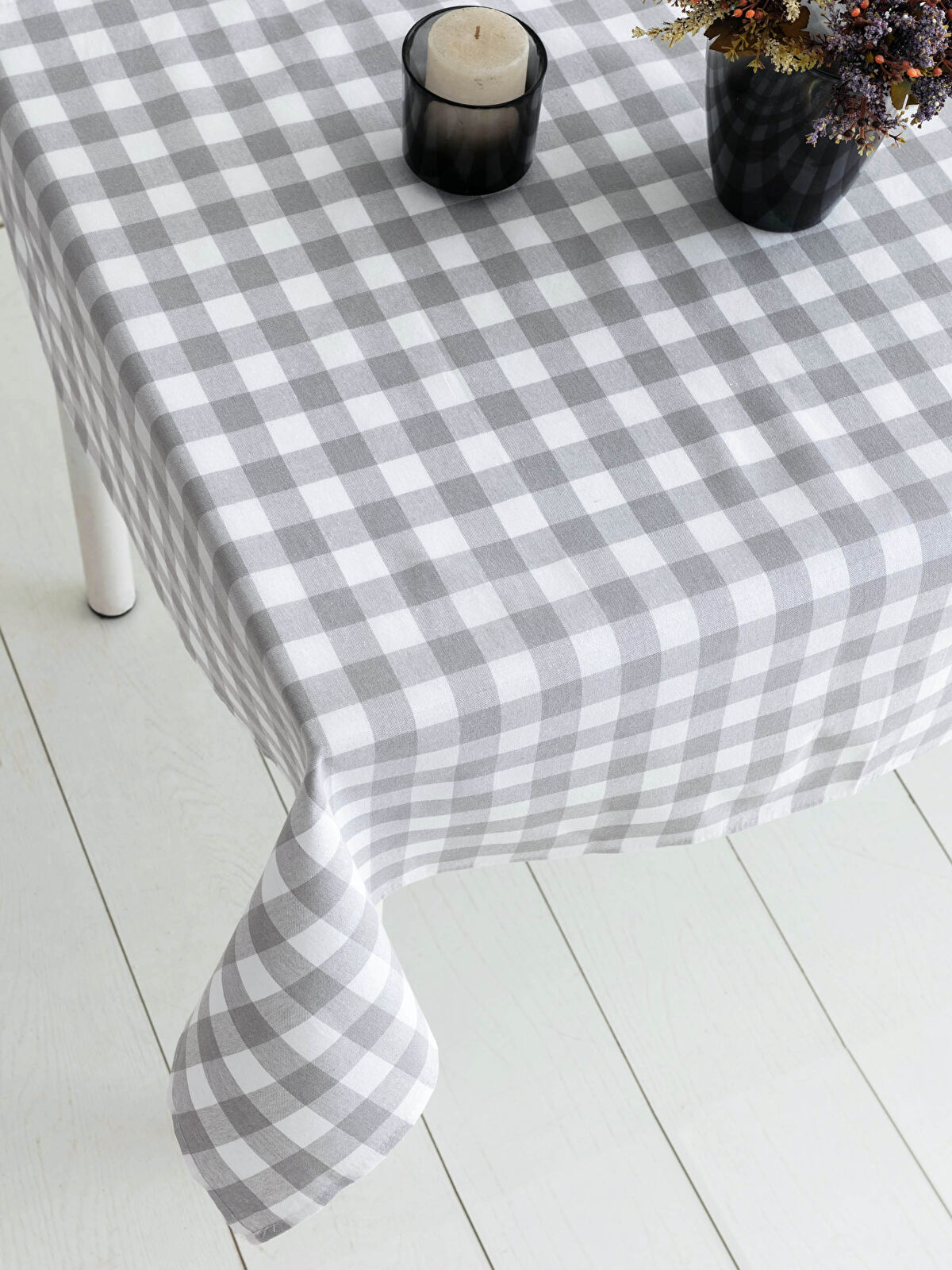 Ekose Masa Örtüsü 100x100 Cm