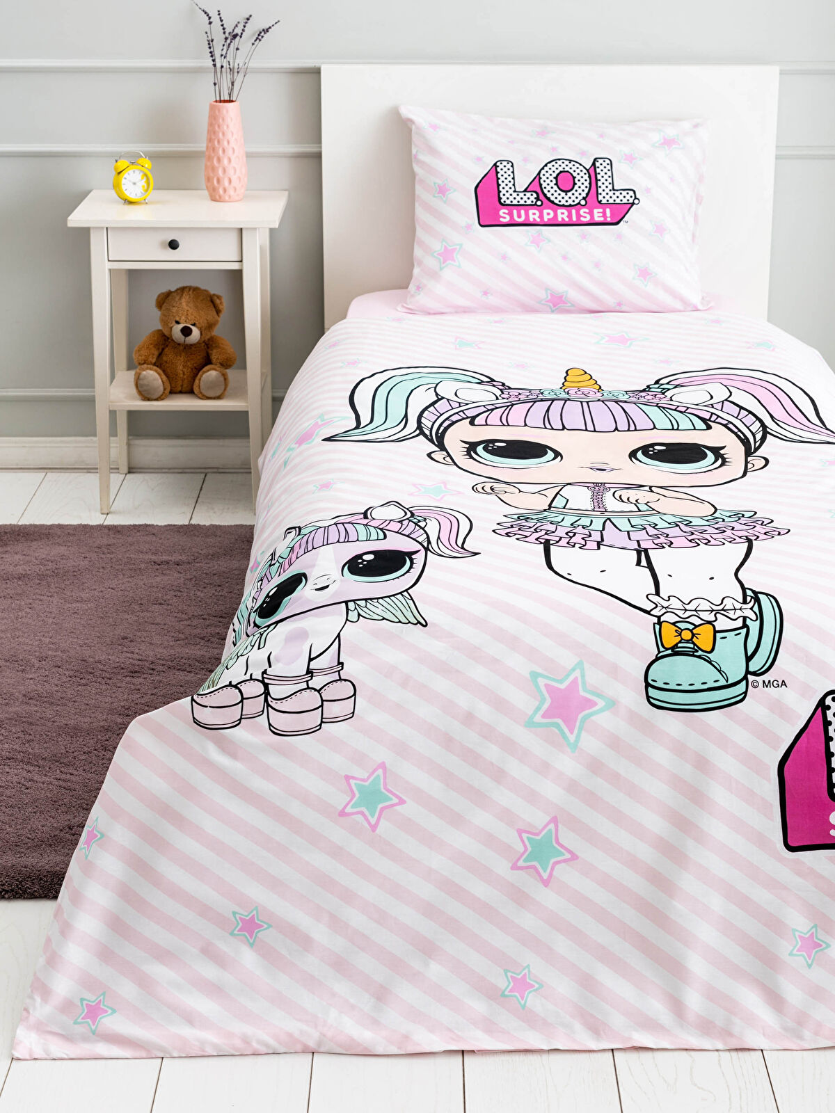 Lol Lisanslı Dokuma Kız Çocuk Nevresim Takımı