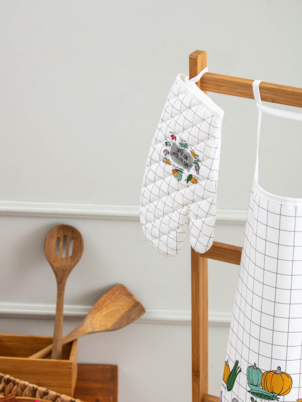 Baskılı Fırın Eldiveni