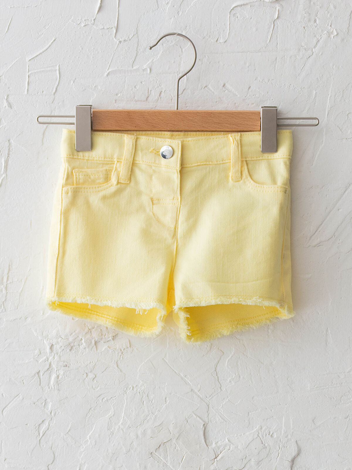 Comfort Fit Basic Kız Bebek Gabardin Şort