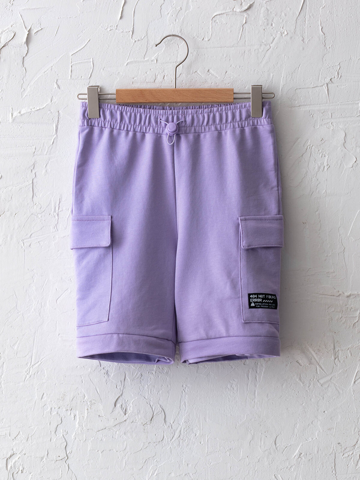 Beli Lastikli Kız Çocuk Şort Pantolon