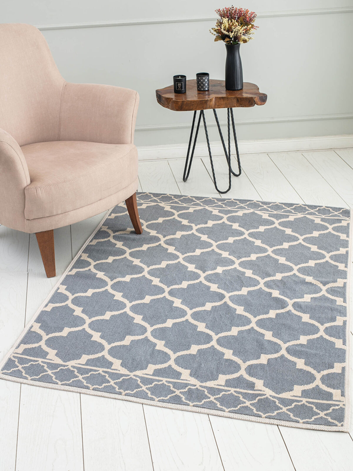 Desenli Jakar Halı 120x180 Cm Desenli Jakar Halı 120x180 Cm