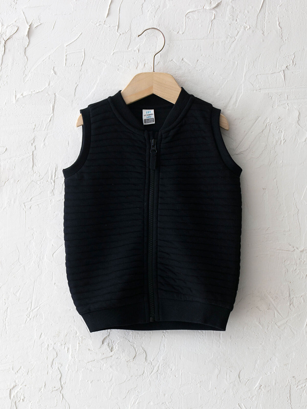 Bisiklet Yaka Kolsuz Erkek Bebek Yelek