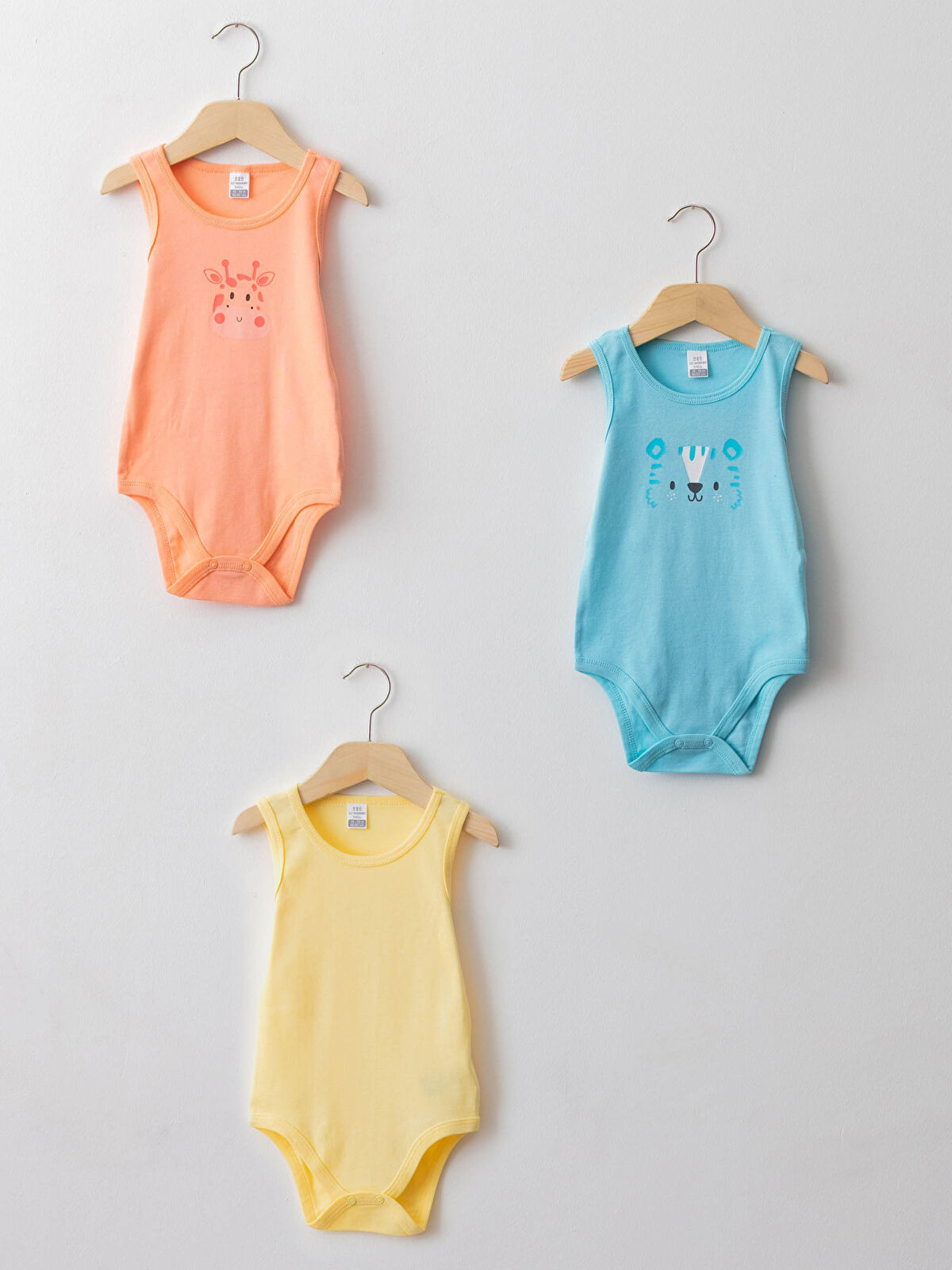 Bisiklet Baskılı Pamuklu Unisex Bebek Çıtçıtlı Body 3'lü