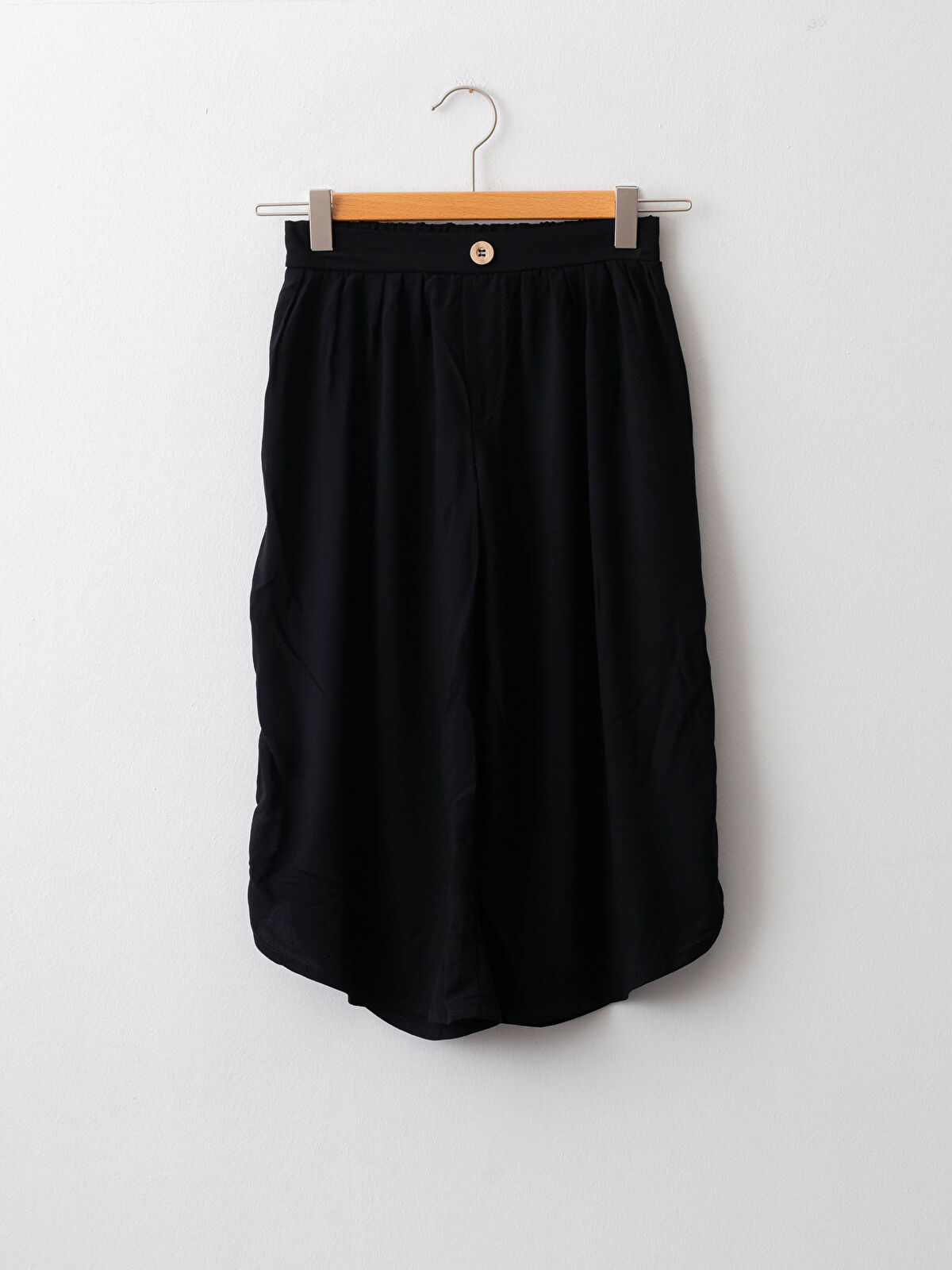Basic Geniş Paça Viskon Kız Çocuk Capri Basic Geniş Paça Viskon Kız Çocuk Capri