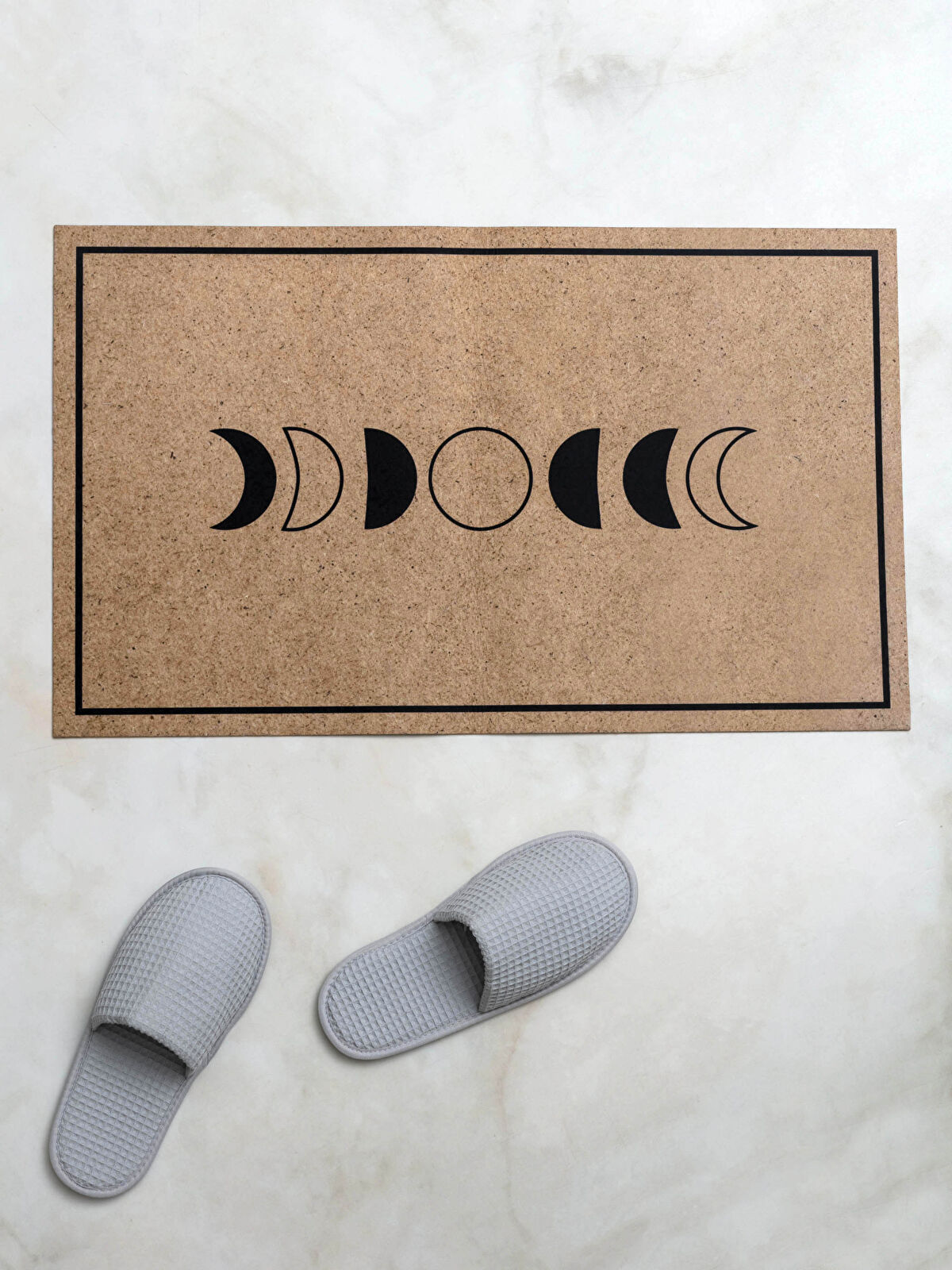 Baskılı Banyo Paspası 45x75 Cm Baskılı Banyo Paspası 45x75 Cm