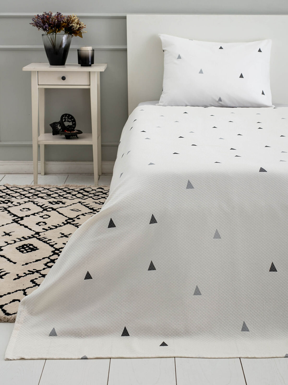 Baskılı Pamuklu Erkek Çocuk Pike Takımı