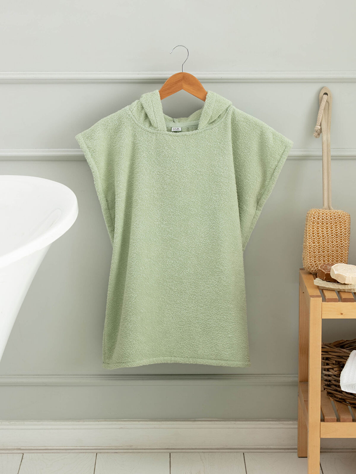 Kapüşon Yaka Erkek Çocuk Panço Kapüşon Yaka Erkek Çocuk Panço