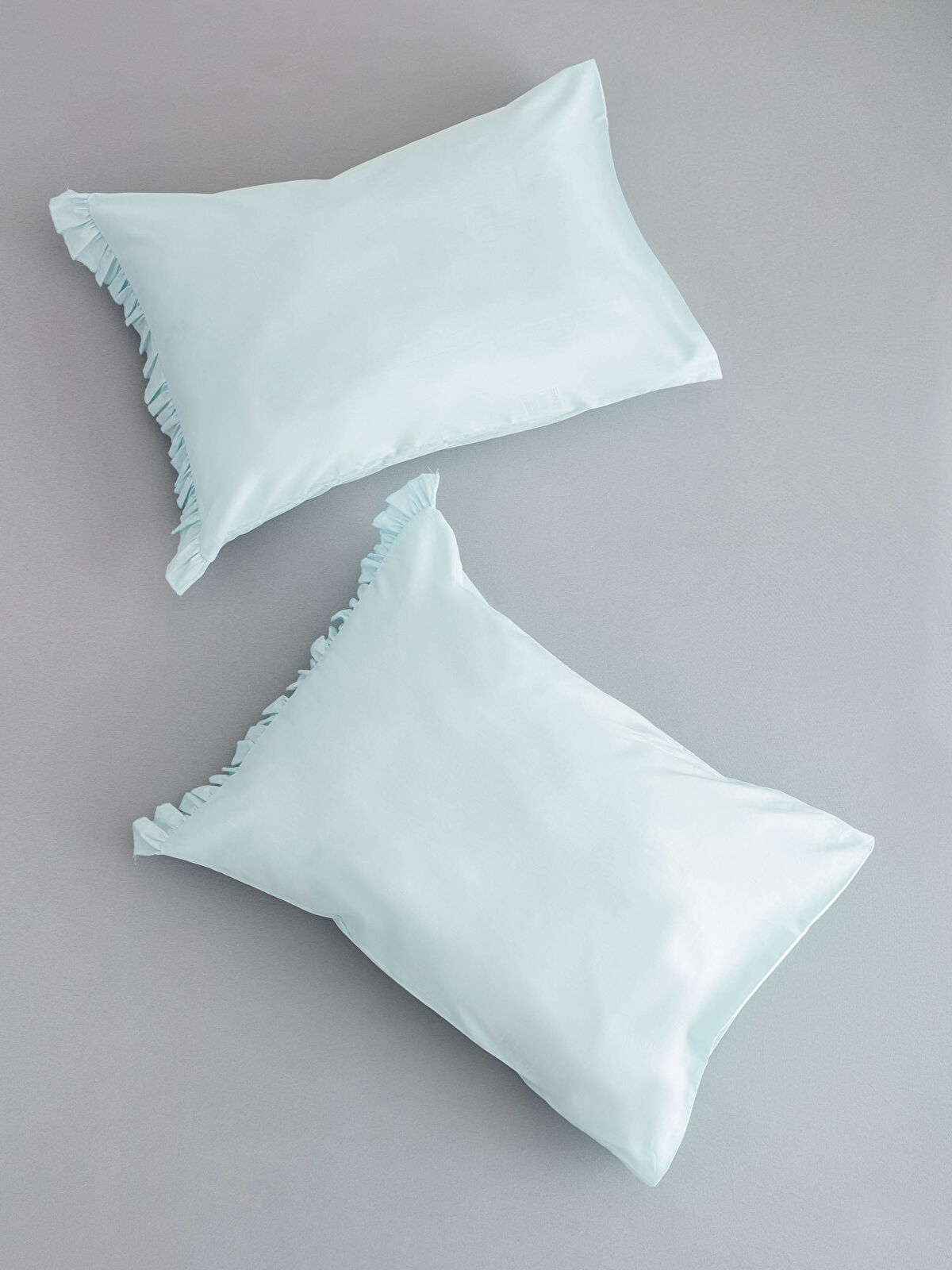 Fırfırlı Dokuma Yastık Kılıfı 2'li 50x70 Cm