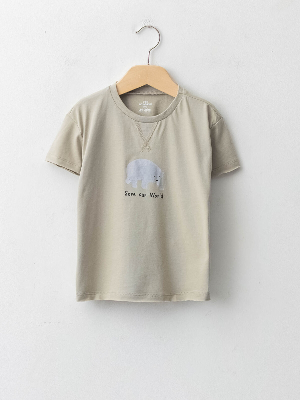 Bisiklet Yaka Meyve Özüyle Boyanmış Pamuklu Kısa Kollu Erkek Bebek Tişört Bisiklet Yaka Meyve Özüyle Boyanmış Pamuklu Kısa Kollu Erkek Bebek Tişört