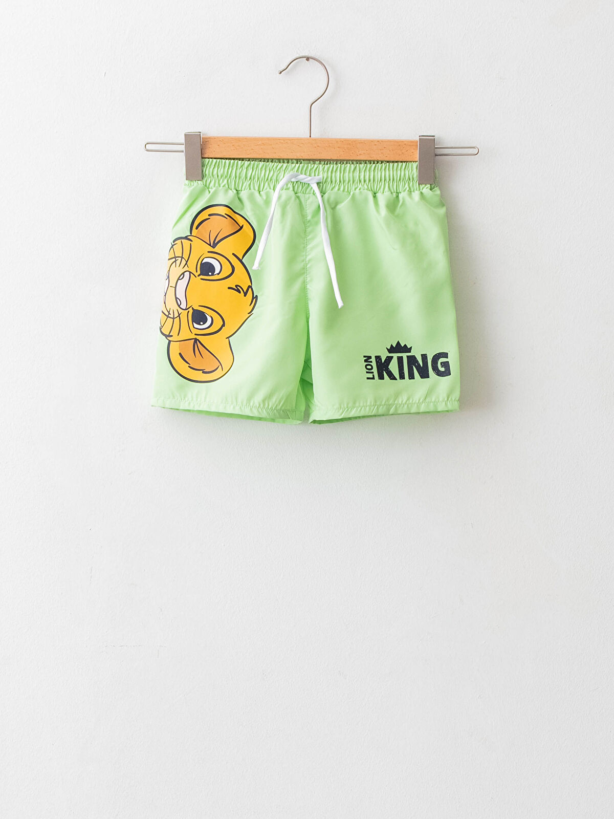 Aslan Kral Baskılı Erkek Bebek Yüzme Şort
