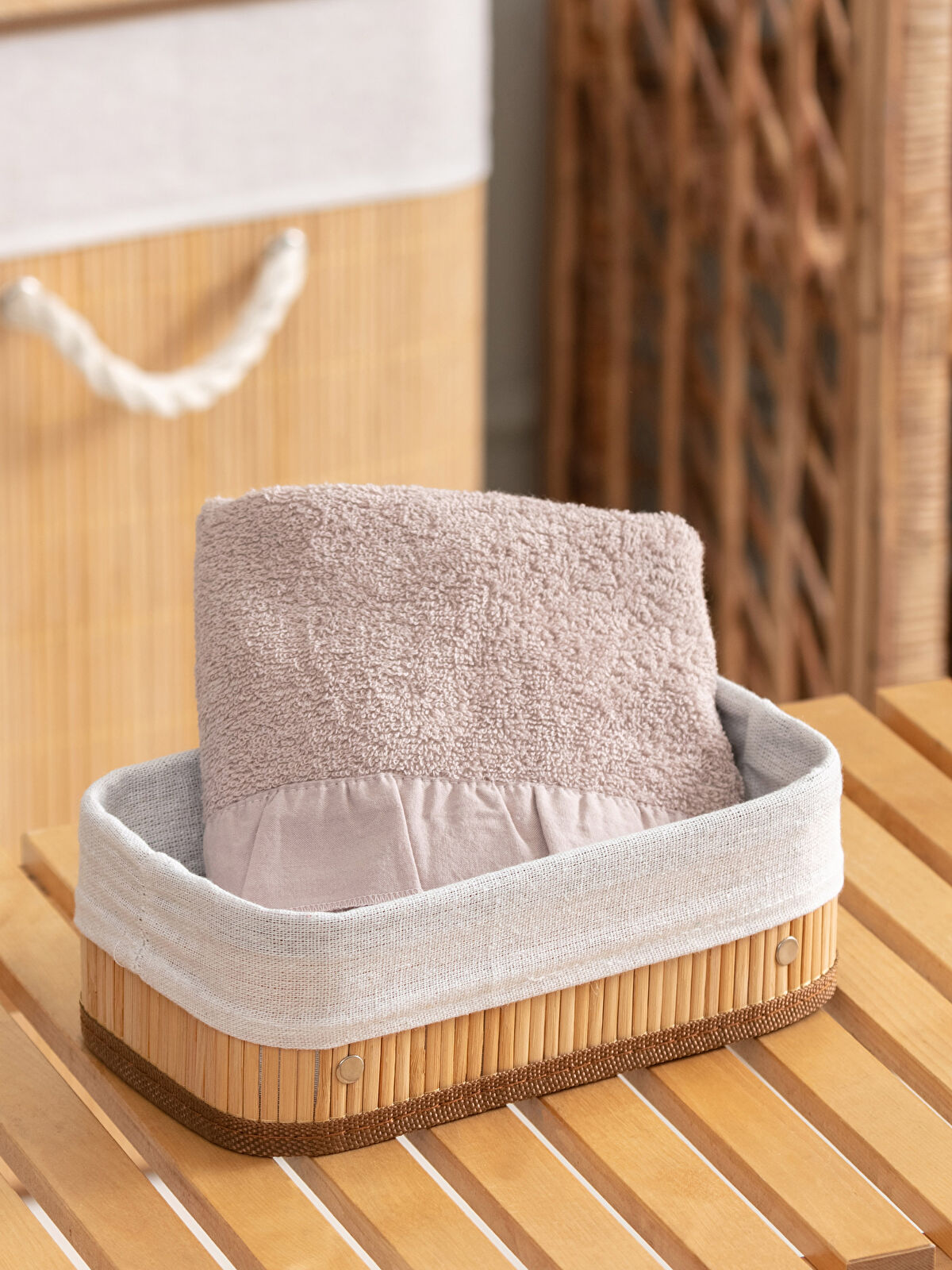 Bambu Organizer Sepet 22x12x8 Cm