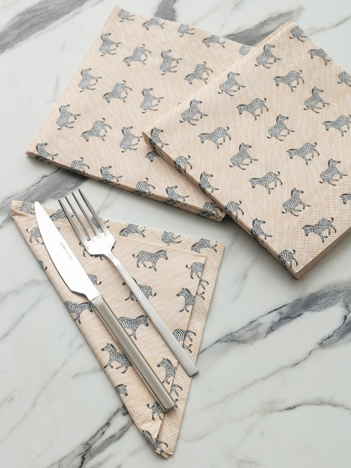 Desenli Kağıt Peçete 20'li 33x33 Cm