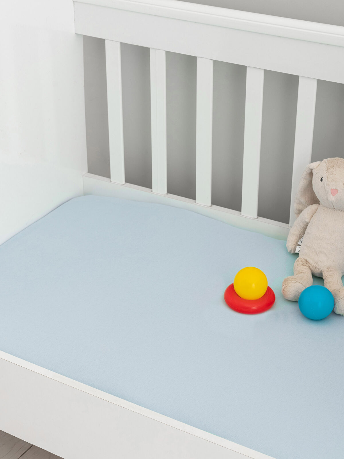 Düz Lastikli Bebek Çarşaf 70x140x25 Cm