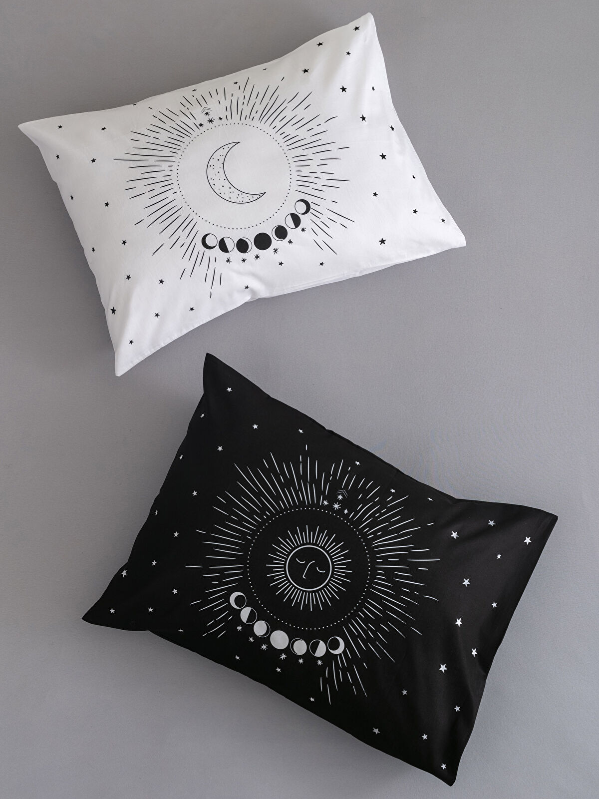 Baskılı Dokuma Yastık Kılıfı 2'li  50x70 Cm