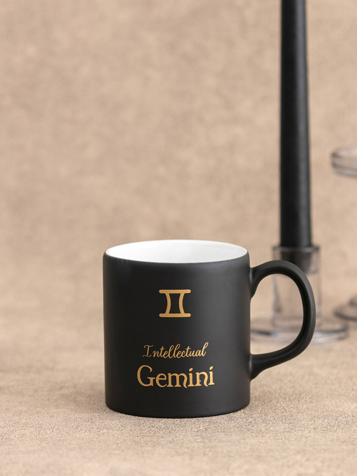 İkizler Burç Baskılı Seramik Kupa Bardak 320 Ml